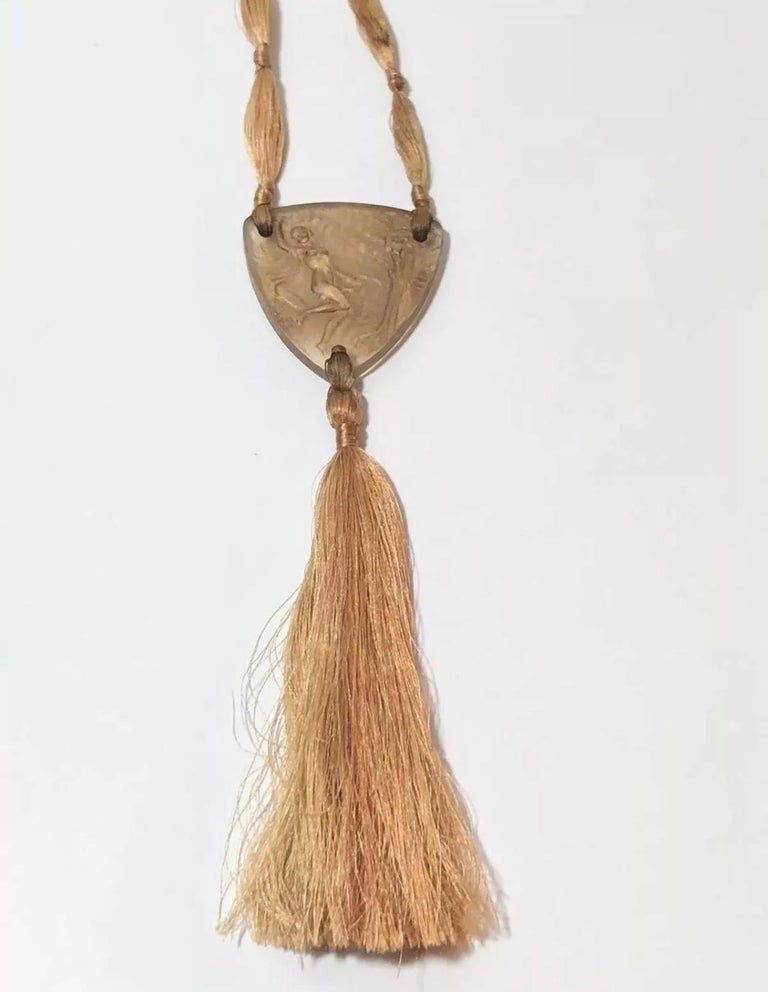 1924 René Lalique Fioret Chose Promise Dancing Woman at 1stDibs