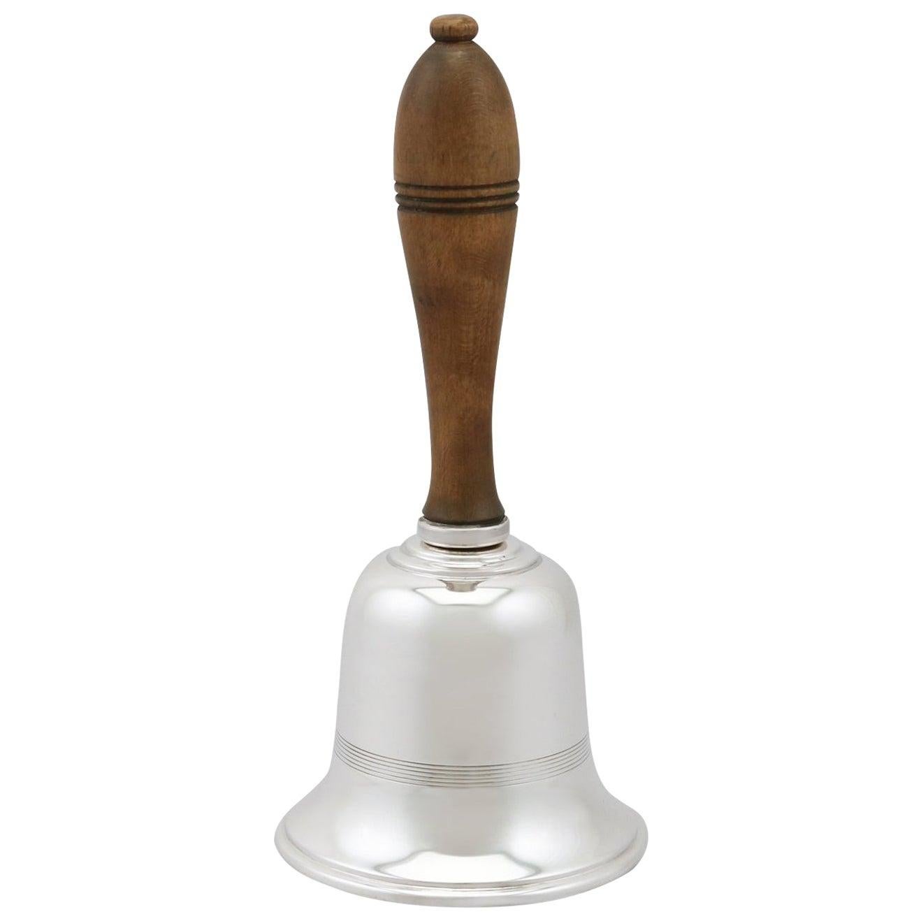 Sterling Silver Table Bell, Antique George V at 1stDibs