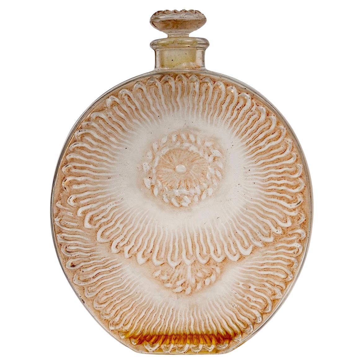 1910 Rene Lalique Cigalia Perfume Bottle for Roger and Gallet Stained ...
