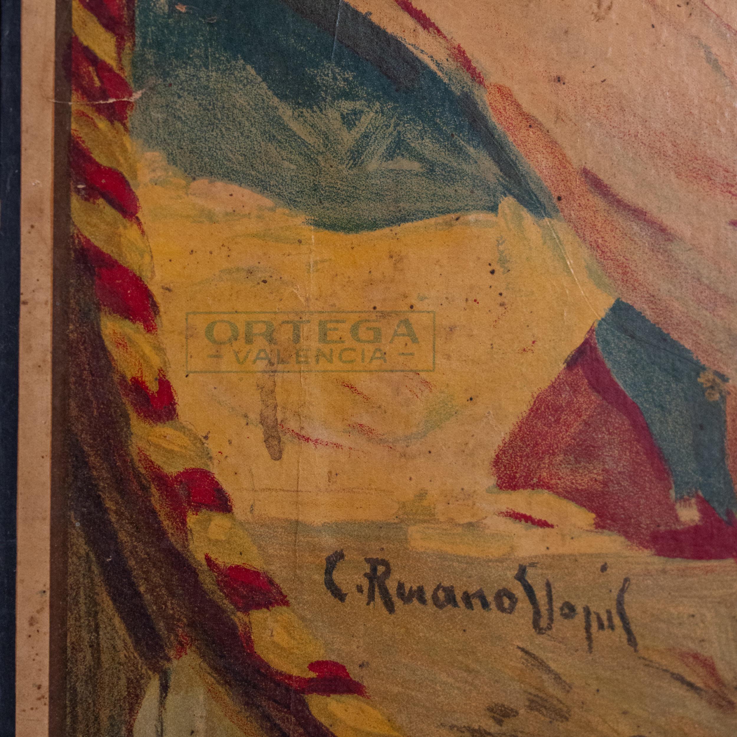 1928 Spanish Bullfighting Poster by Carlos Ruano Llopis – Plaza de ...