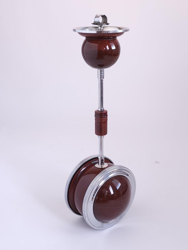 1929 Art Deco Standing/Floor Rolling Cigar Ashtray 'the Belmet Rollodor ...