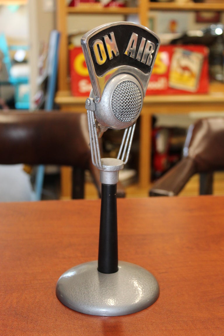 1930s-1940s Brush Development Co. Desk Microphone Model 77 at 1stDibs