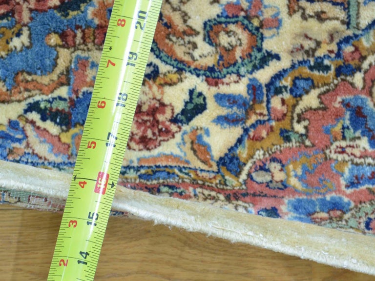 1930 Antique Persian Kerman Palace Size Rug Ivory, Clean at 1stDibs ...