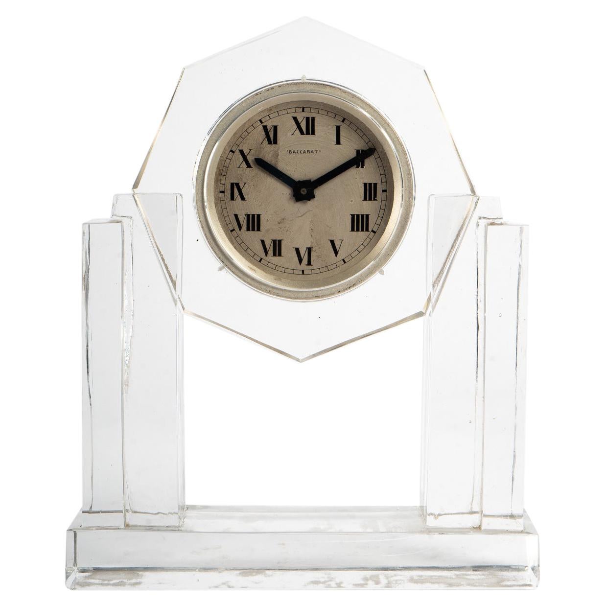 Art Deco Impressive Streamline Modernist 8 Day Mantle Clock, circa 1930 ...