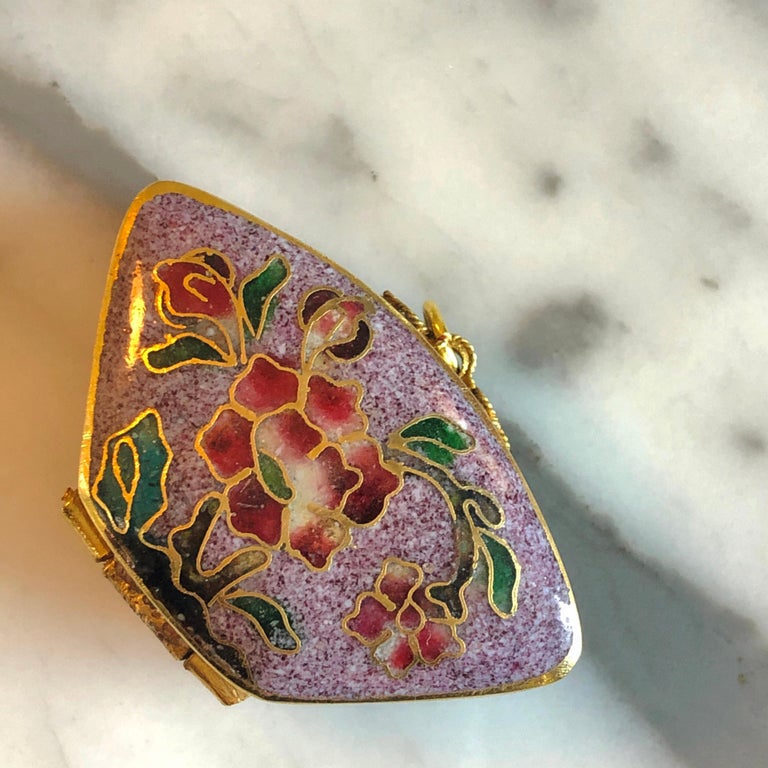 1930 Chinese Export Cloisonné Pill Boxes Collection For Sale at 1stDibs