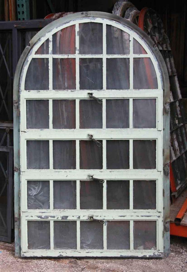 1930 Steel Palladian Window with Horizontal Openings and Frame from New ...