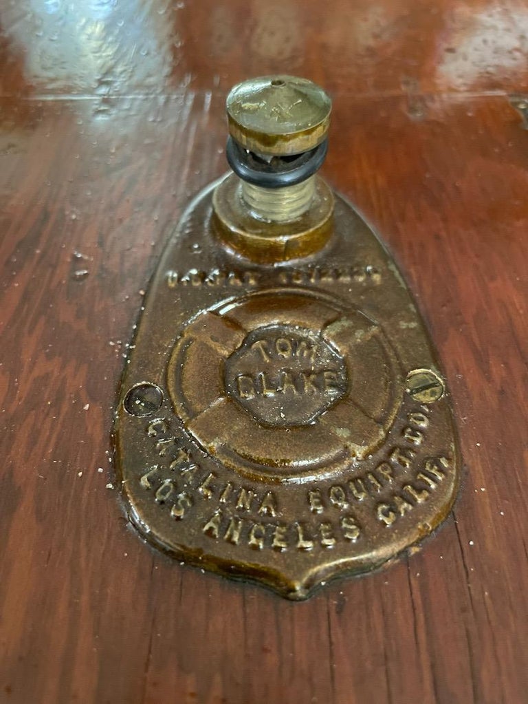 1930s-40s Tom Blake Hollow Wooden Surfboard Kookbox at 1stDibs