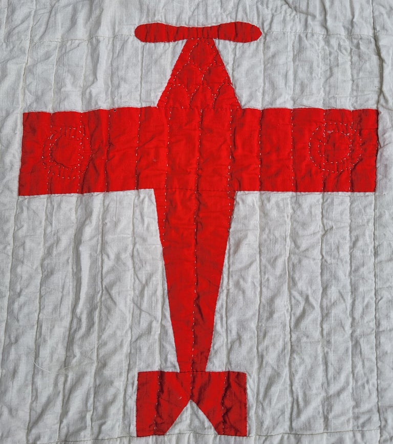 1930's Airplane Applique Quilt at 1stDibs