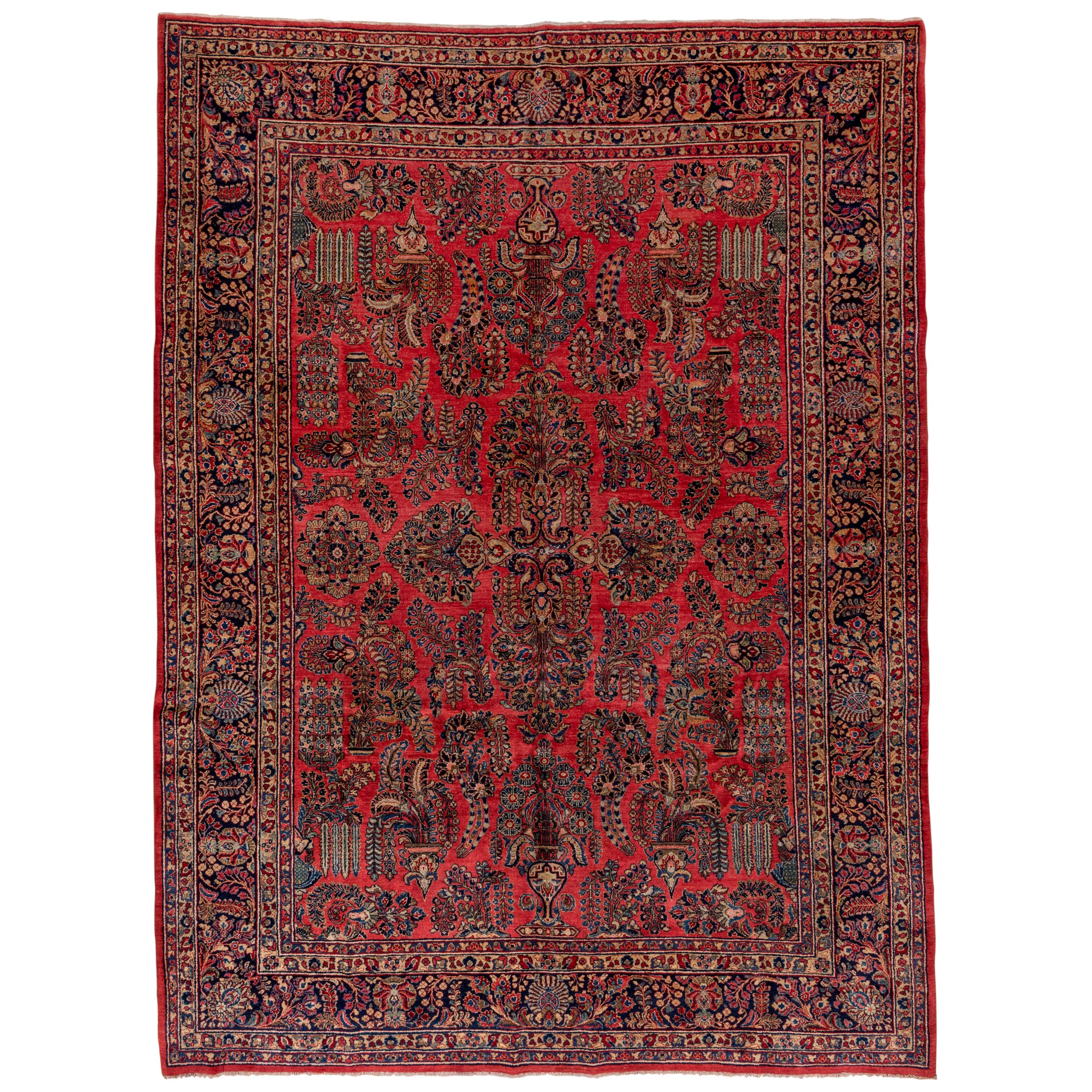 Allover Antique Bakhtiari Handmade Persian Wool Rug With Multicolor ...