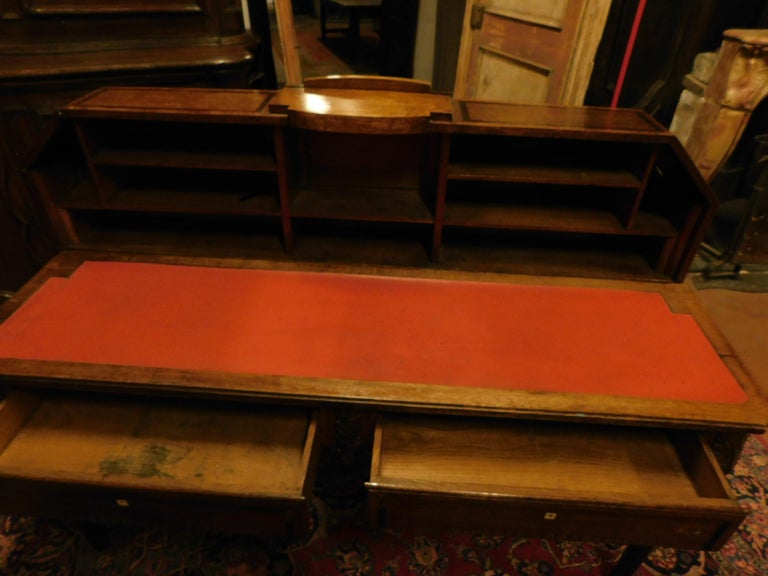 1930s, Antique Reception Desk, Table for Drawers, Very Capacious ...