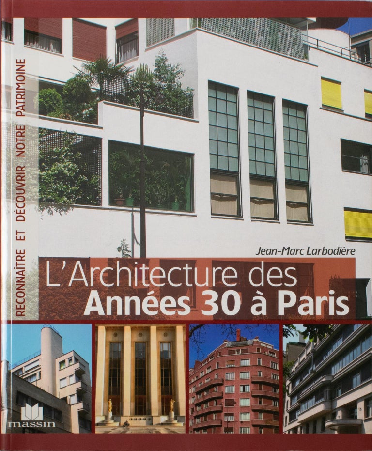 1930s Architecture in Paris, French Book by Jean-Marc Labordiere, 2009 ...
