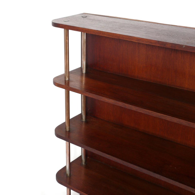 1930s Art Deco Bookshelf in the Manner of Gilbert Rohde Refinished For ...