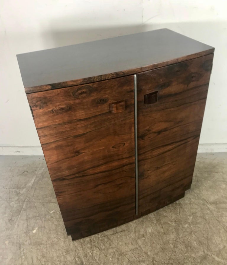 1930s Art Deco Brazilian Rosewood Chest Designed by Gilbert Rohde For ...
