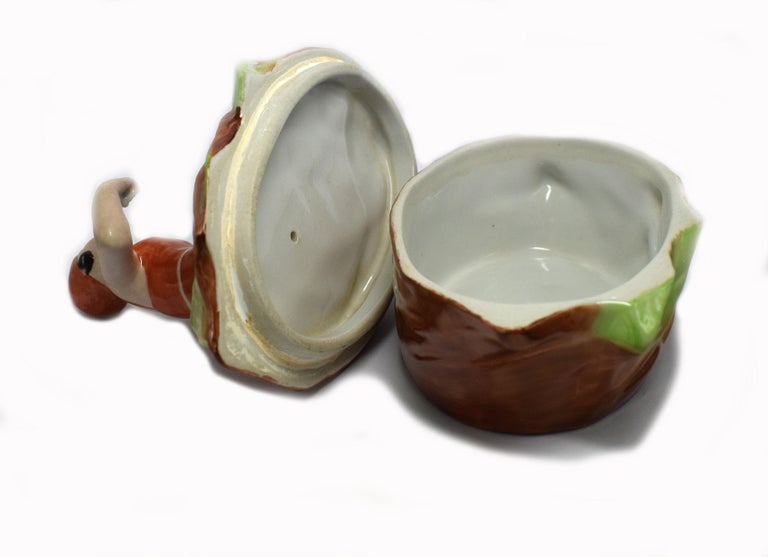 1930s, Art Deco German Bathing Belle Trinket Box at 1stDibs
