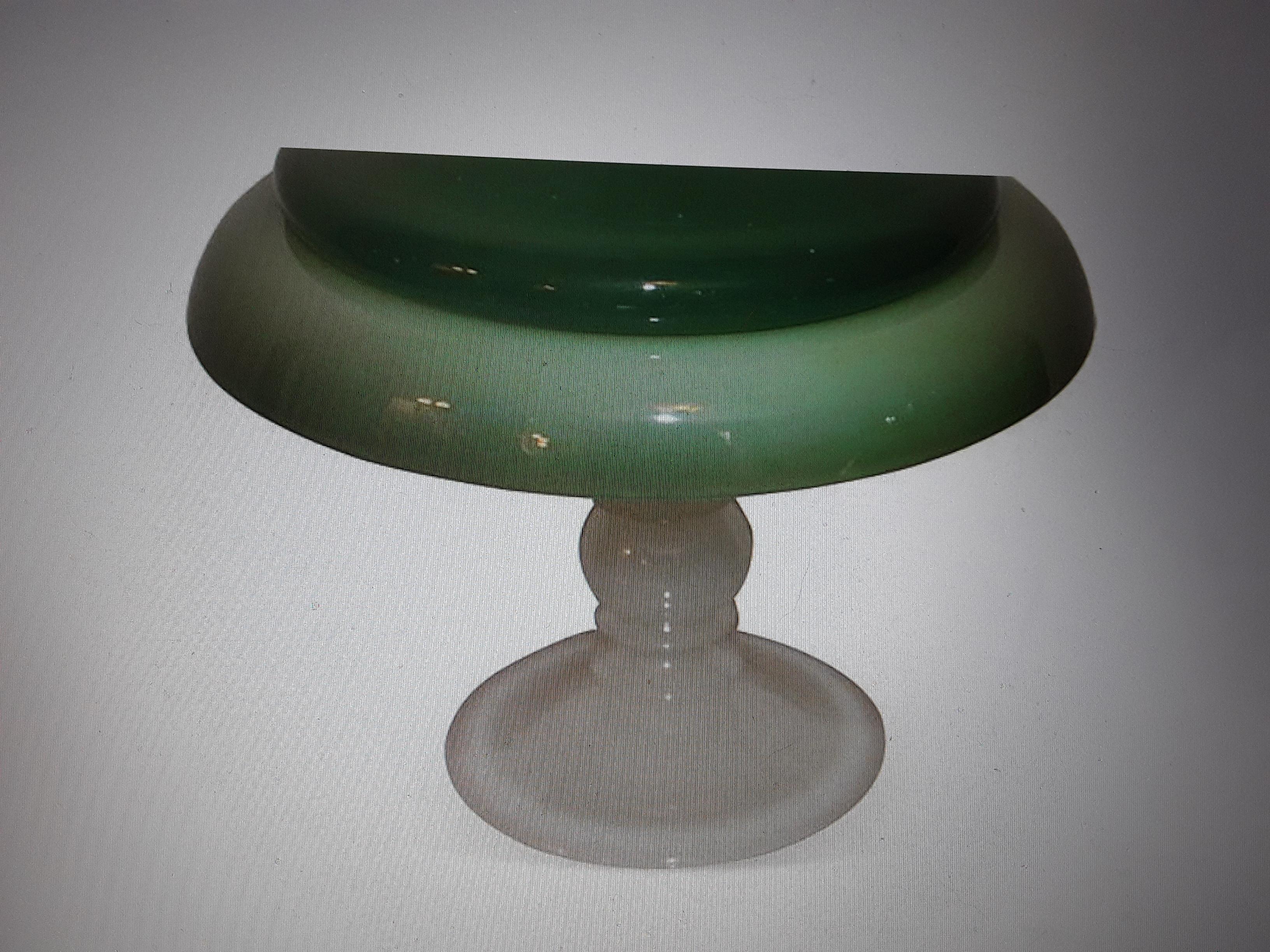 1930s Art Deco Jade and Calcite Lidded Compote Frederick Carder Steuben ...