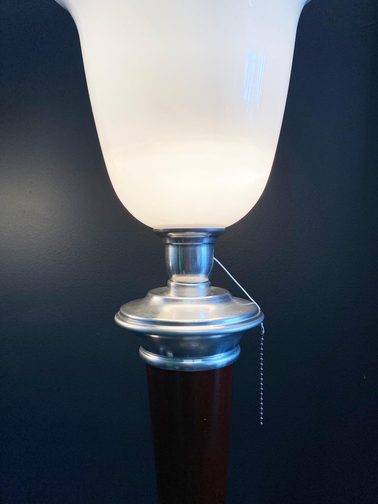 1930s Art Deco Mazda Lamps with Original Stamp, a Pair For Sale at 1stDibs