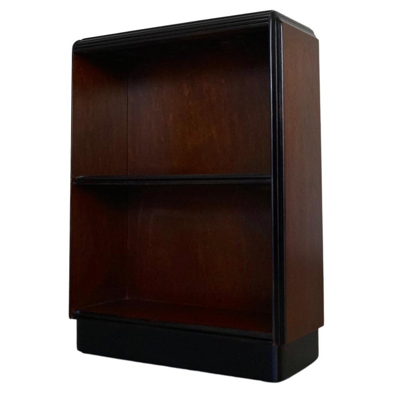 1930s Art Deco Refinished Bookcase For Sale at 1stDibs