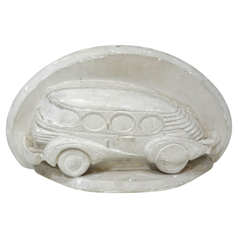 1930's Art Deco Streamline Arrow Plane Car Design Study Model For Sale ...