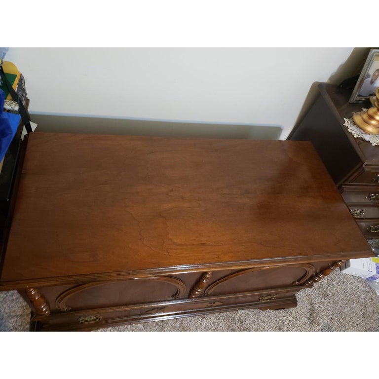 1930s Arts Deco Cavalier Solid Mahogany and Maple Cedar Chest For Sale ...