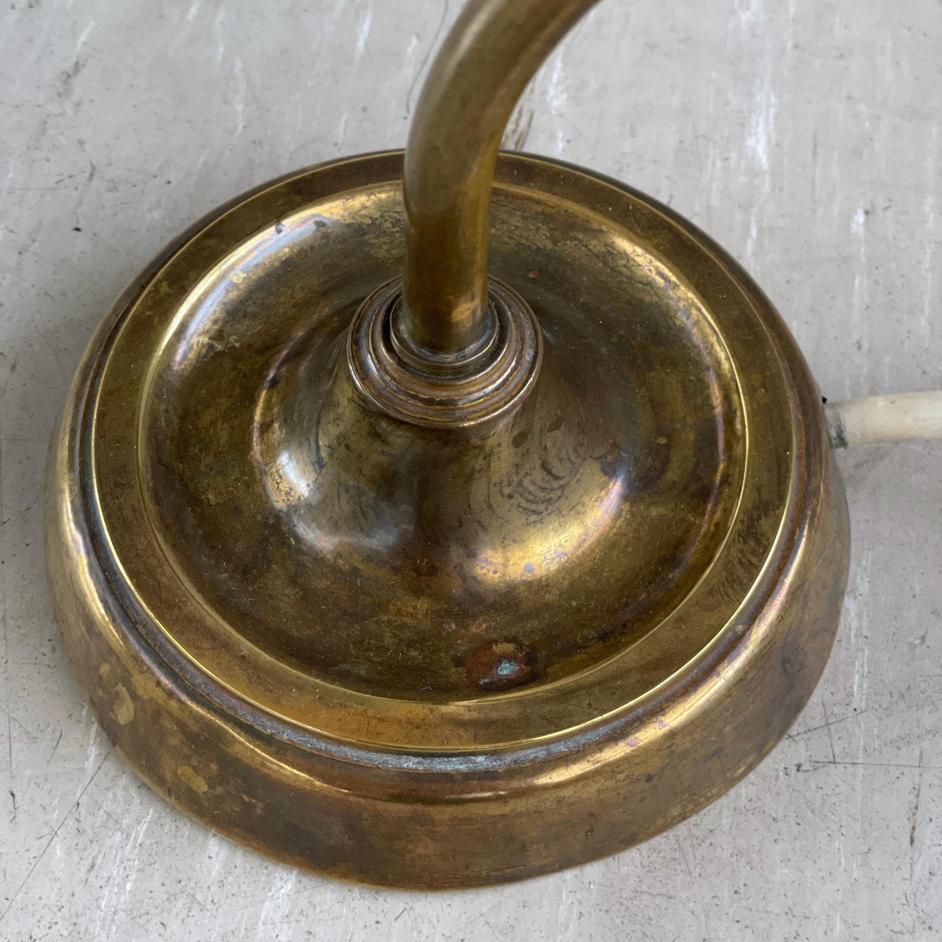 1930's B.A.G Turgi Swiss Brass Table / Desk Lamp Model No. 4865 J For ...