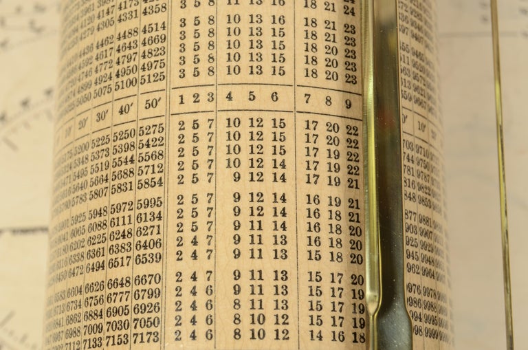 1930s by George Fuller Spiral Slide-Rule Ancient Tool Logarithmic ...