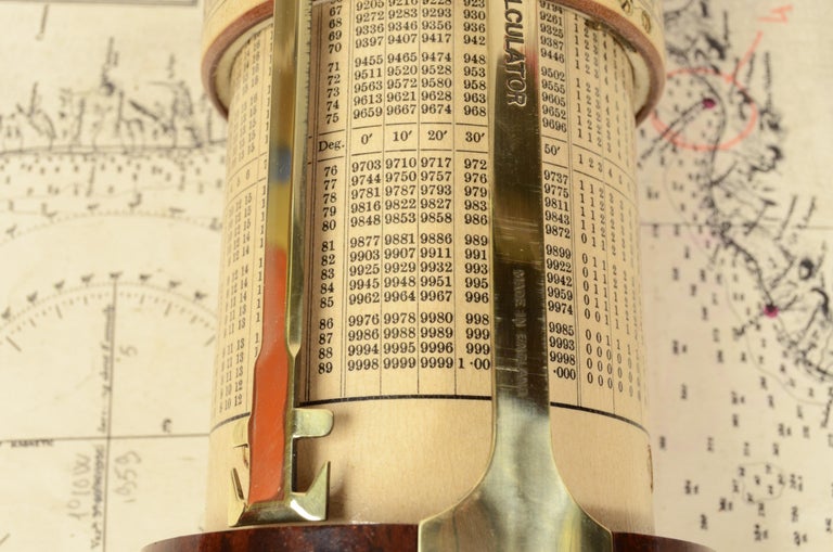 1930s by George Fuller Spiral Slide-Rule Ancient Tool Logarithmic ...