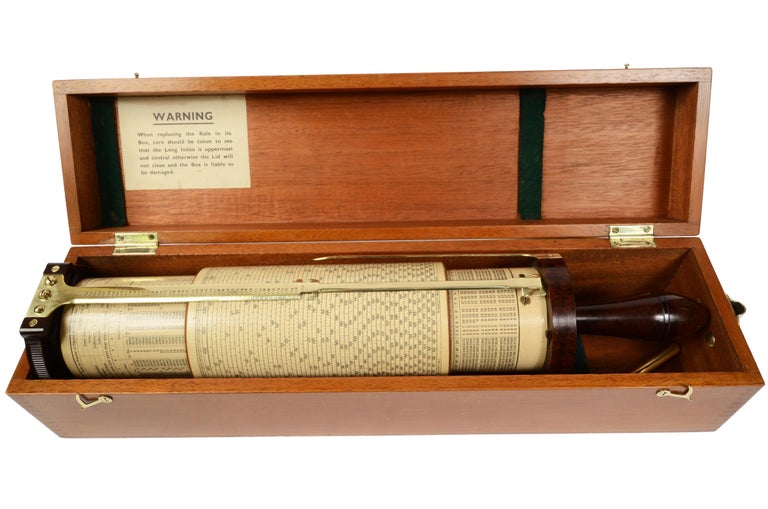 1930s by George Fuller Spiral Slide-Rule Ancient Tool Logarithmic ...