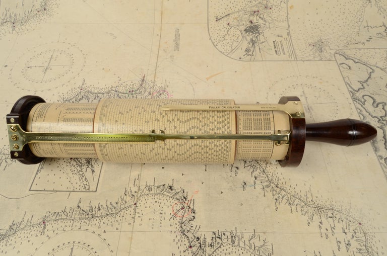 1930s by George Fuller Spiral Slide-Rule Ancient Tool Logarithmic ...