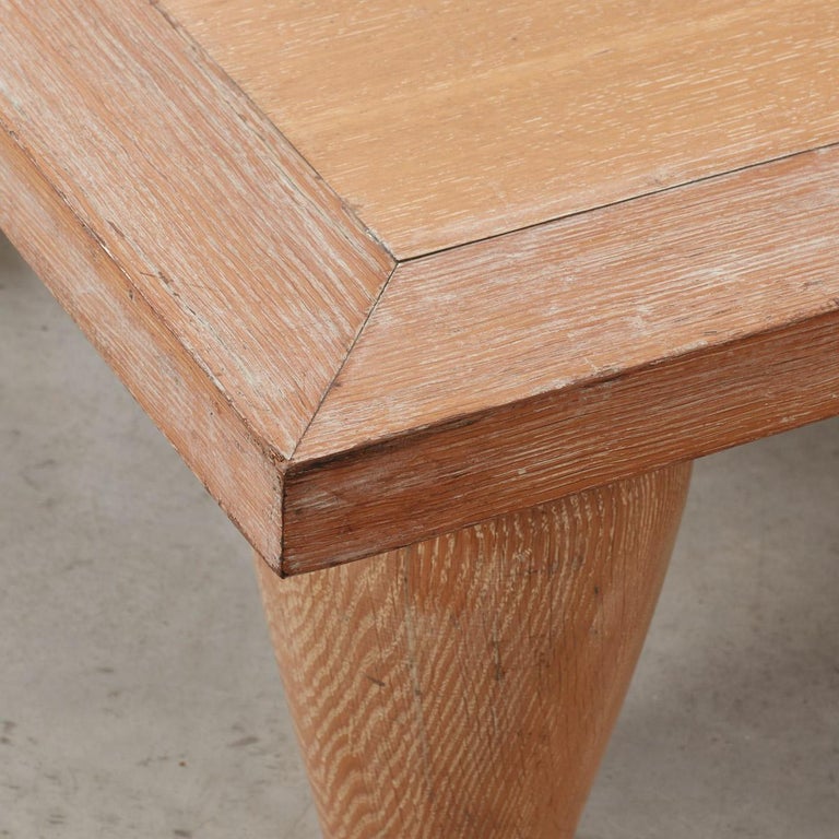 1930s Cerused Oak Coffee Table, Europe, circa 1930s at 1stDibs