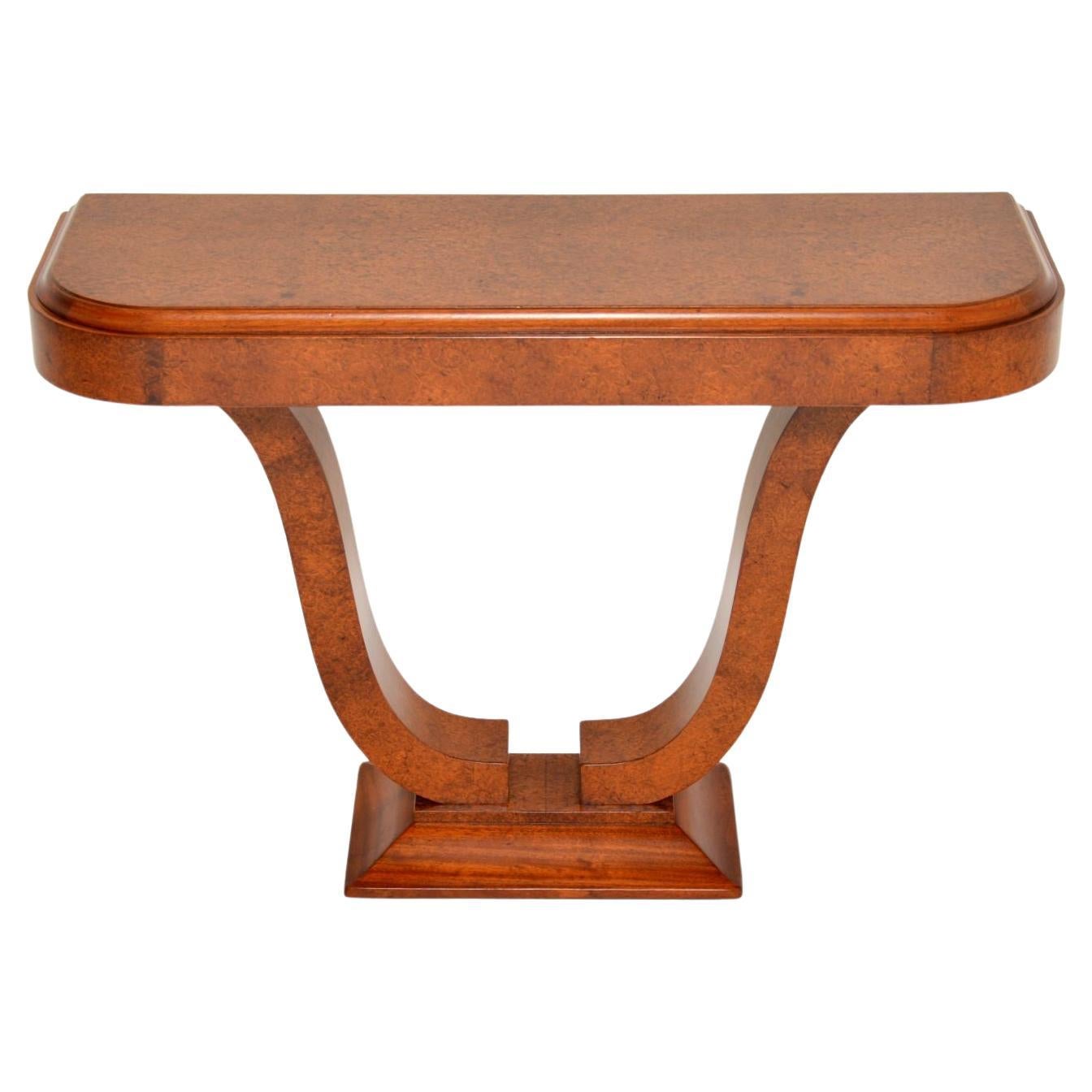 Art Deco Console Table at 1stDibs