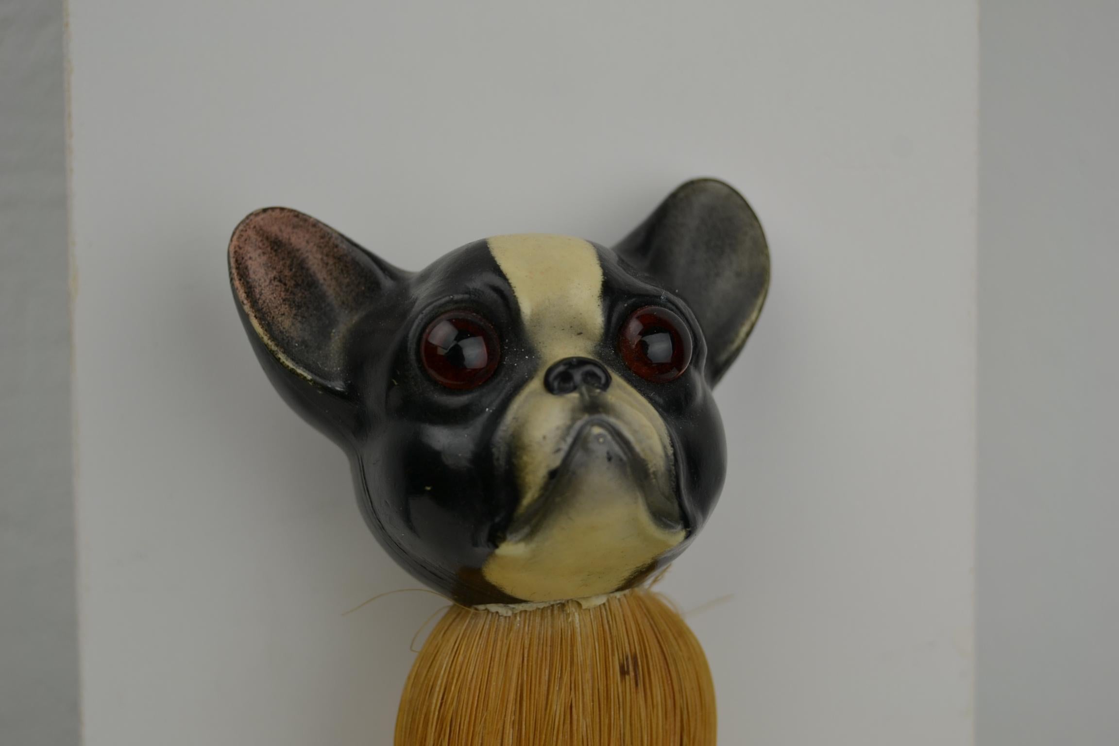 1930s French Bulldog Brush with Turtle Shell Head, Europe For Sale at ...