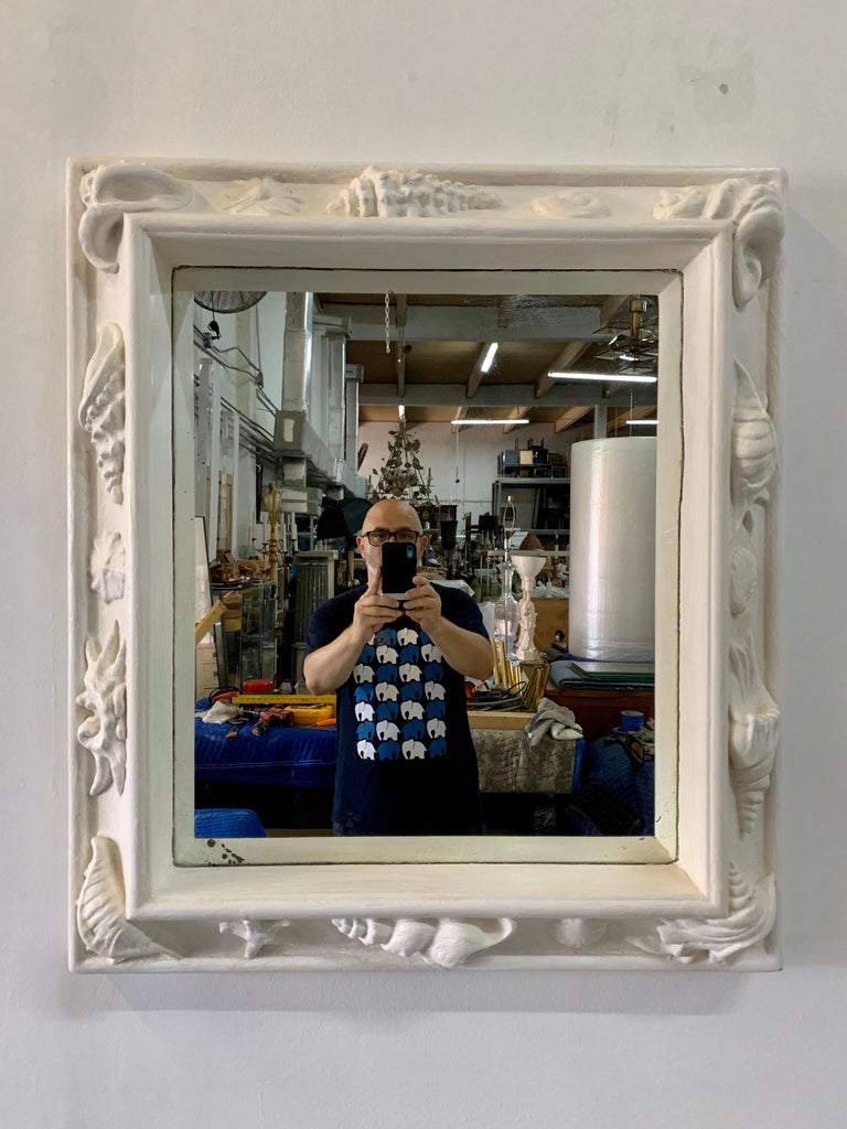 1930s French Plaster Mirror Attributed to Emilio Terry at 1stDibs