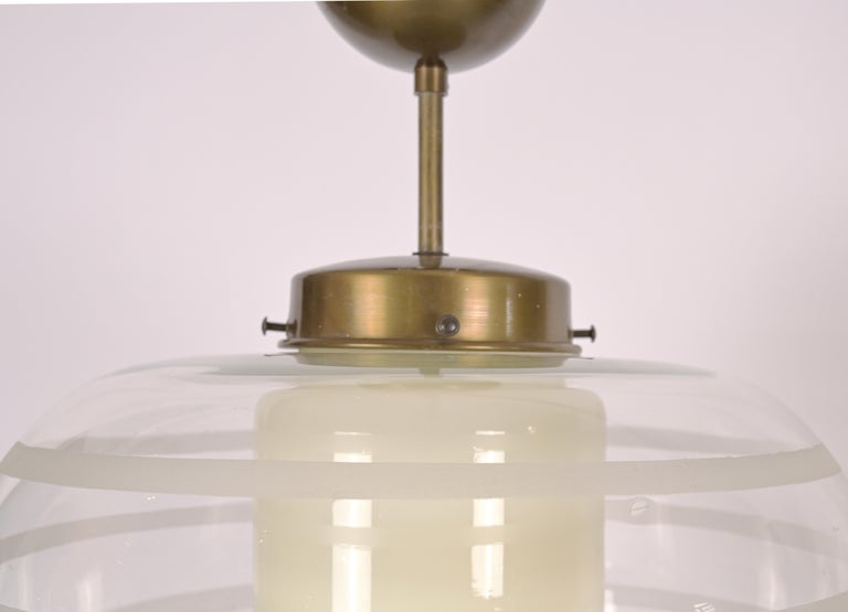 1930s Harald Notini Böhlmark's Ceiling Lamp For Sale at 1stDibs
