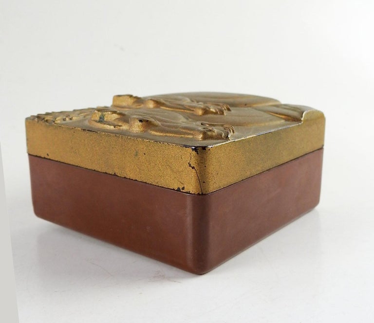 1930s Hickok Art Deco Horses Box For Sale at 1stDibs