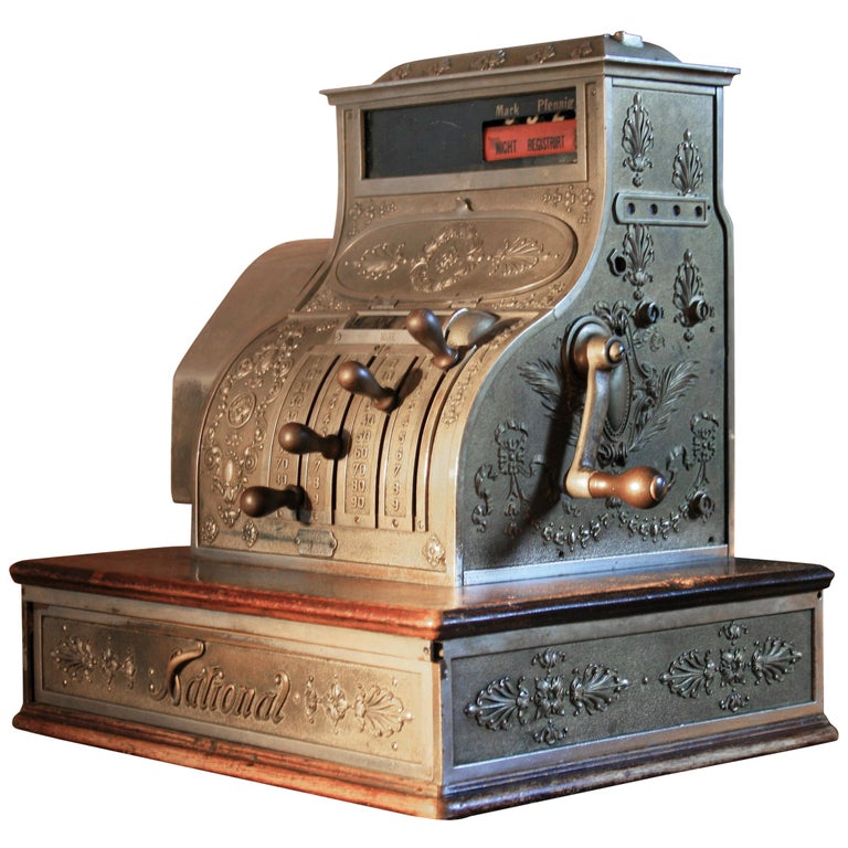 1930s Historic German Cash Register National at 1stDibs