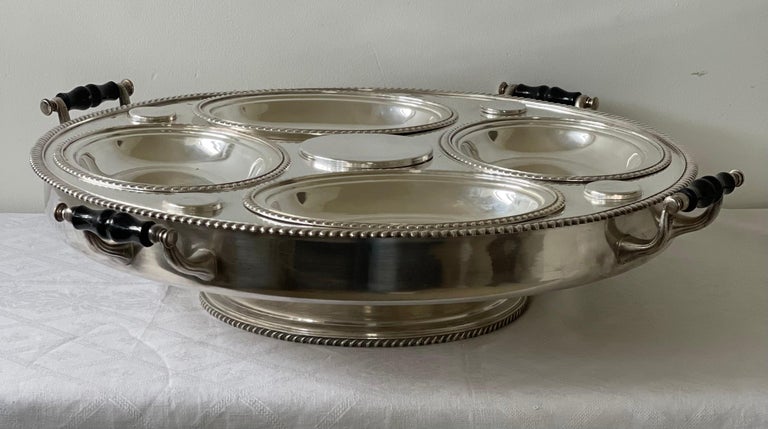 1930s Large Silverplate Food Warmer For Sale at 1stDibs