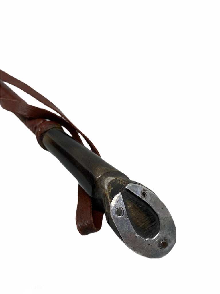 1930s Leather Riding Crop with Horn Hoof Handle vintage England For ...