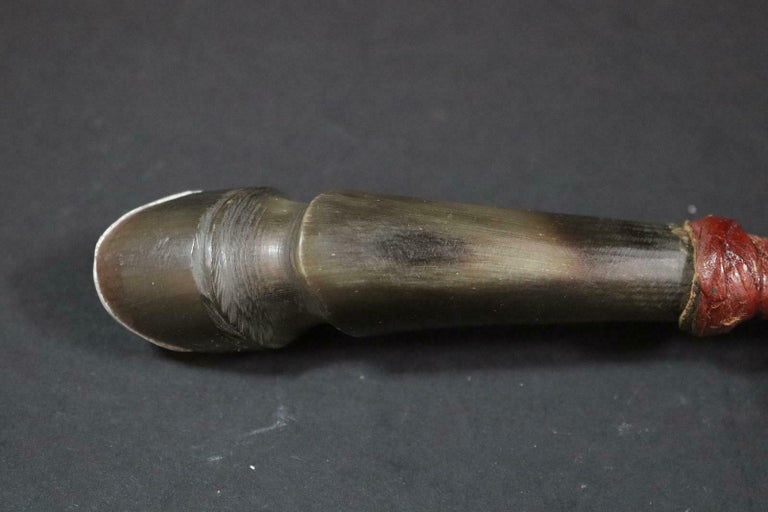 1930s Leather Riding Crop with Horn Hoof Handle vintage England For ...