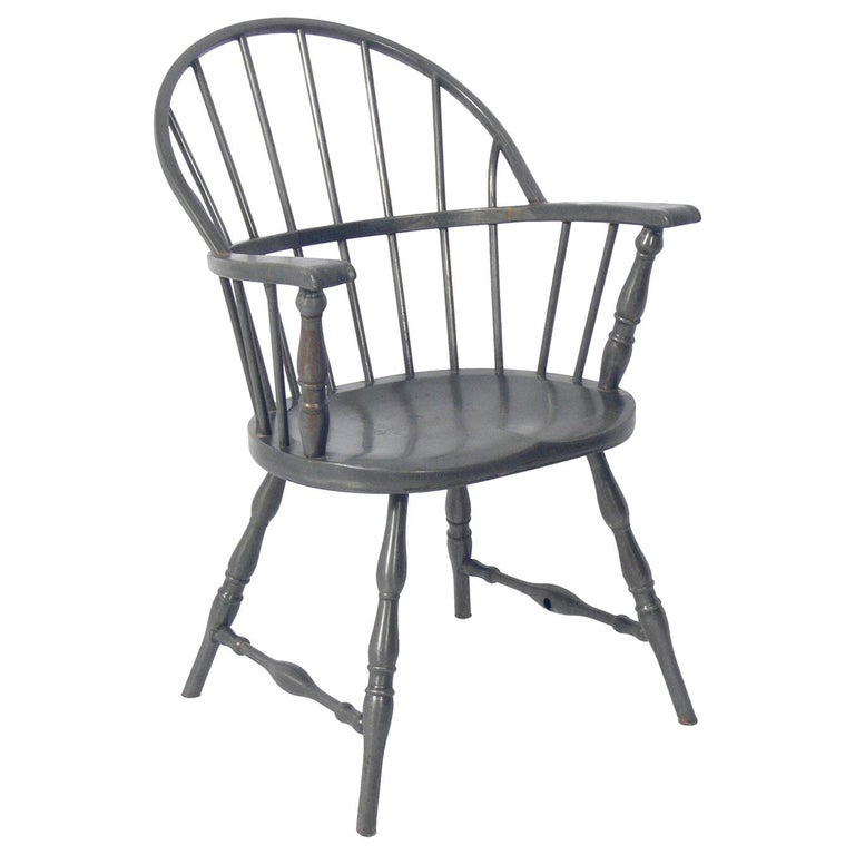 1930s Metal Windsor Chair at 1stDibs