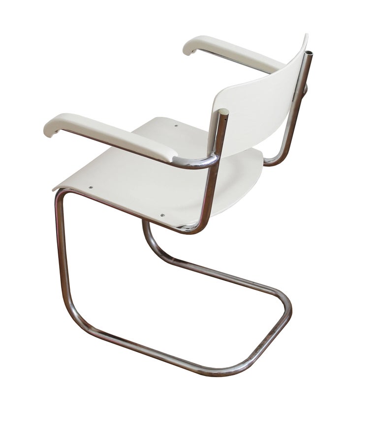 1930's Modernist Tubular Chair at 1stDibs