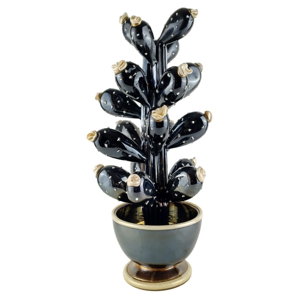 VENINI Murano Glass by Napoleone Martinuzzi Set of Eight Green Glass ...