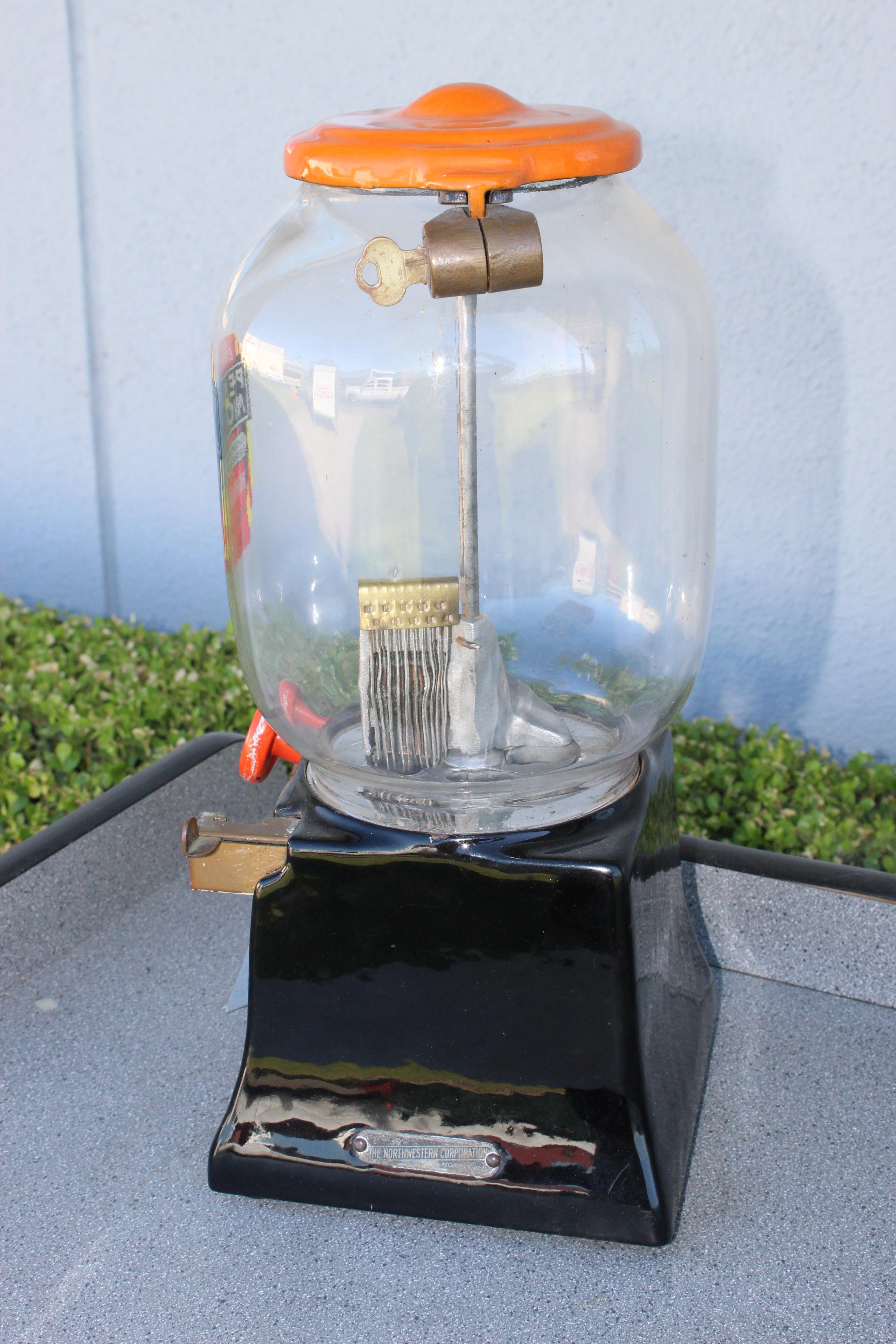 1930s Northwestern Gumball Vending Machine For Sale at 1stDibs ...