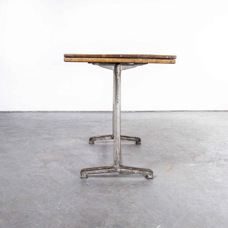 1930's Original Cast Base Fischel Bistro Dining Table '1486.3' For Sale ...