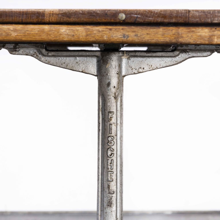 1930's Original Cast Base Fischel Bistro Dining Table '1486.3' For Sale ...