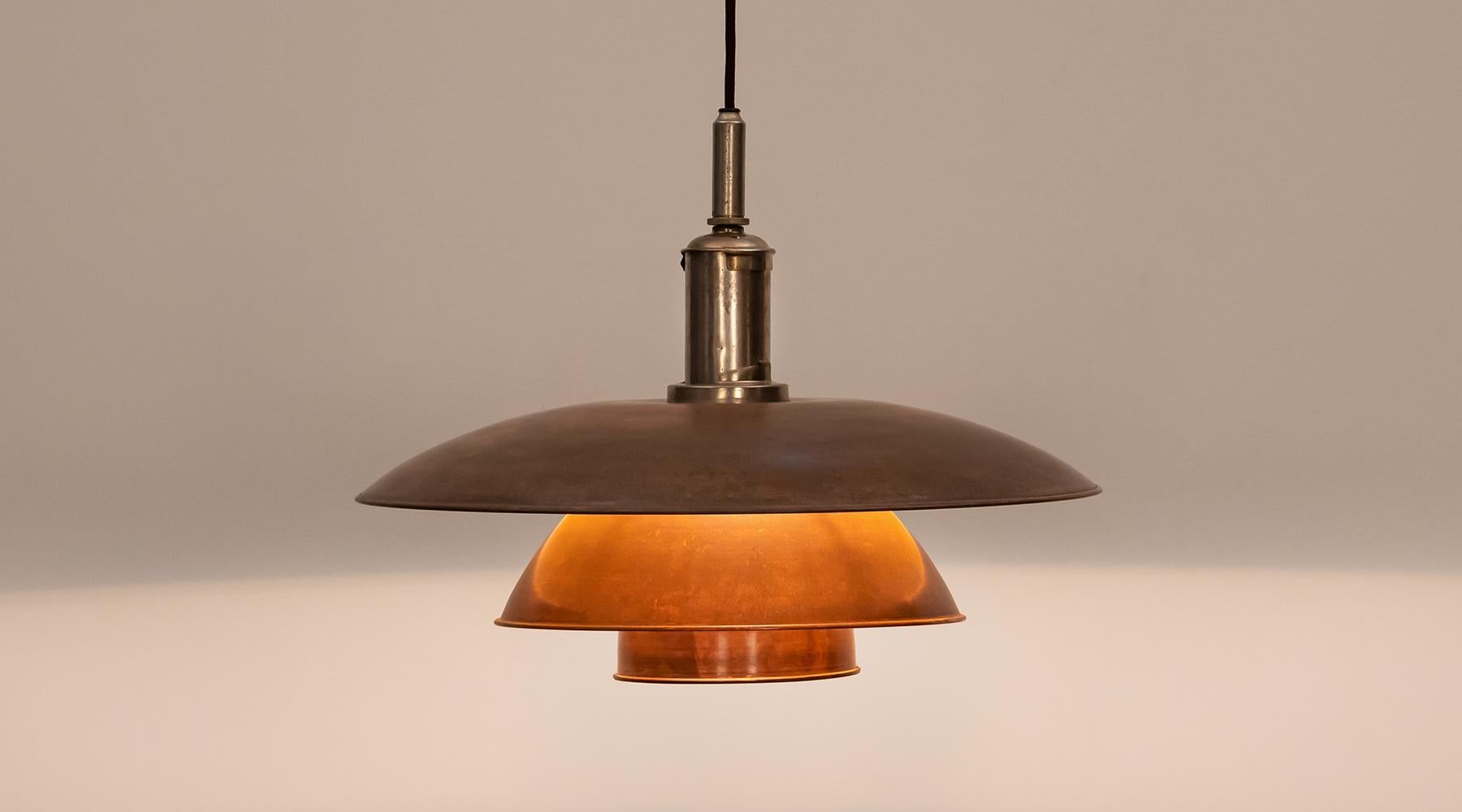 1930s Original Copper Ceiling Lamp 5/5 by Poul Henningsen For Sale at ...