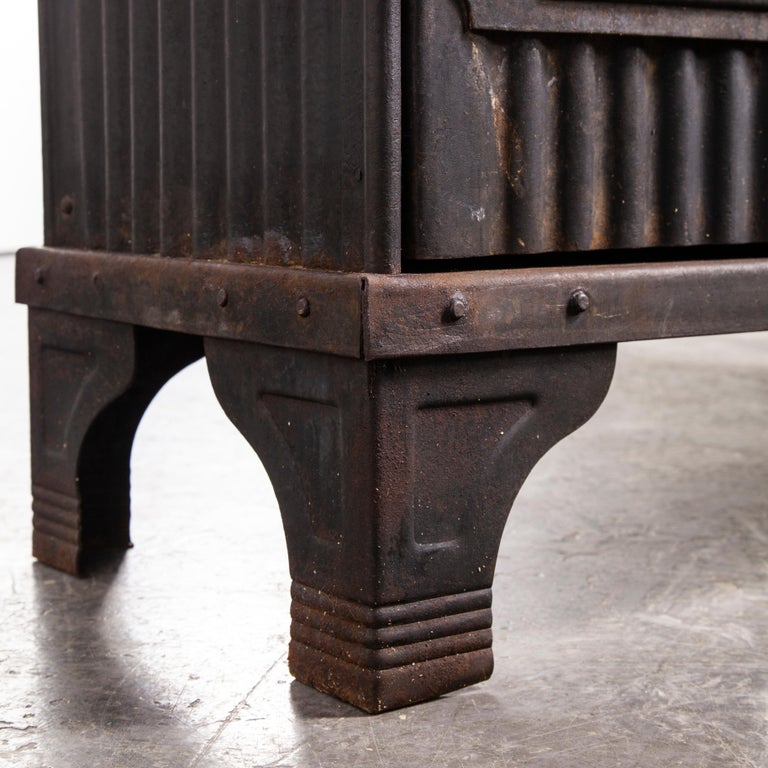 1930's Original Forge de Strasbourg, Strafor, Four Door Locker For Sale ...