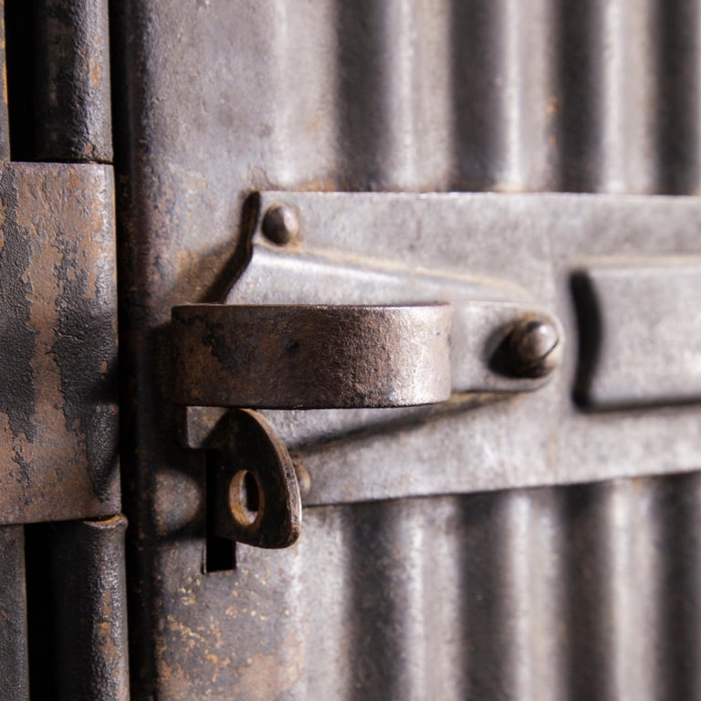 1930's Original Forge de Strasbourg, Strafor, Four Door Locker For Sale ...