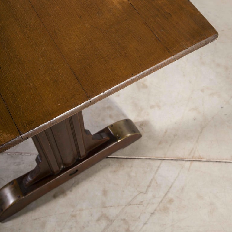 1930's Original French Café Table, Rectangular Dining Table 'Model 1114 ...