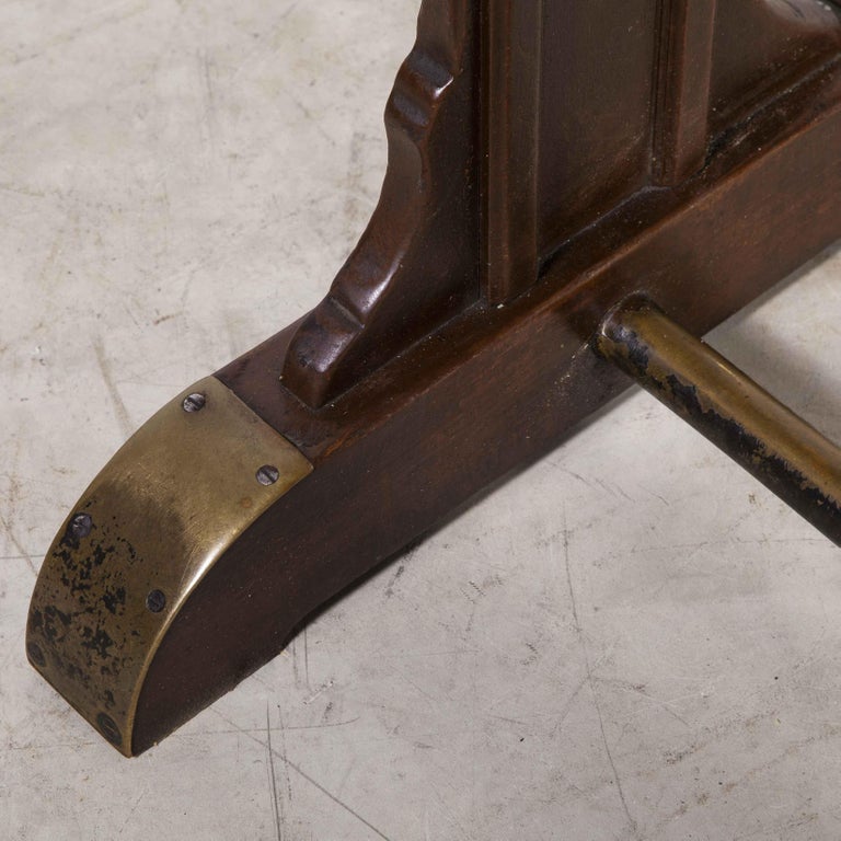 1930's Original French Café Table, Rectangular Dining Table 'Model 1114 ...