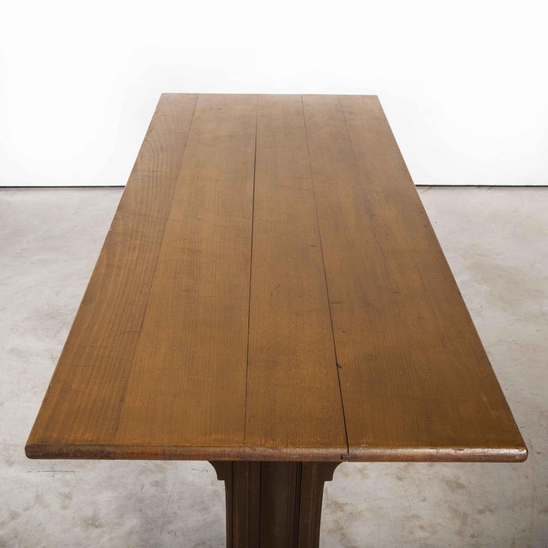 1930's Original French Café Table, Rectangular Dining Table 'Model 1114 ...